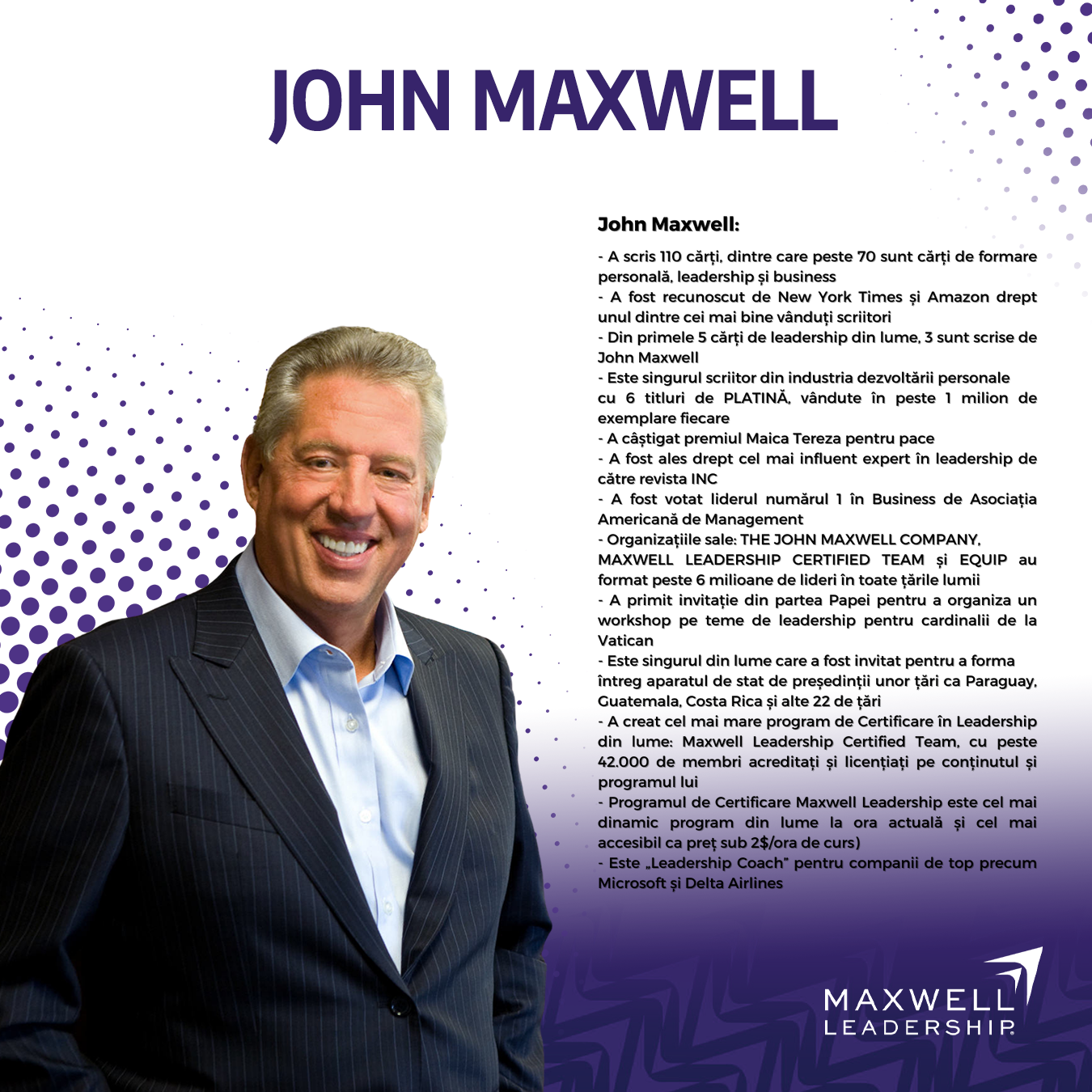 Evenimentul de leadership al anului 2024! | John Maxwell Group